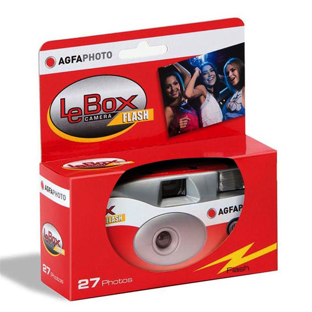 Appareil photo jetable Agfa Le Box flash 27 poses