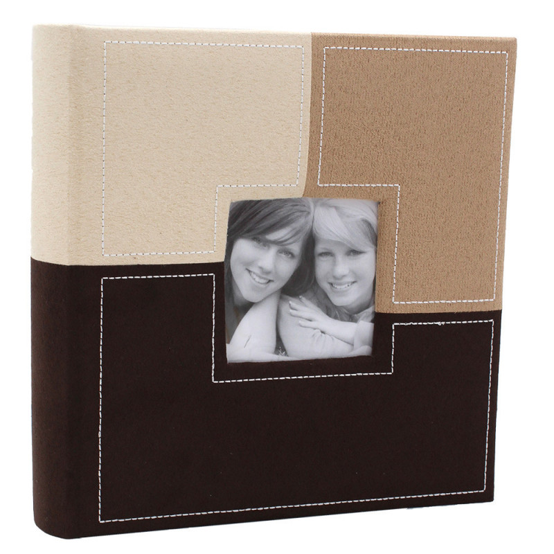 Album photo Sections MR marron 200 pochettes 10x15